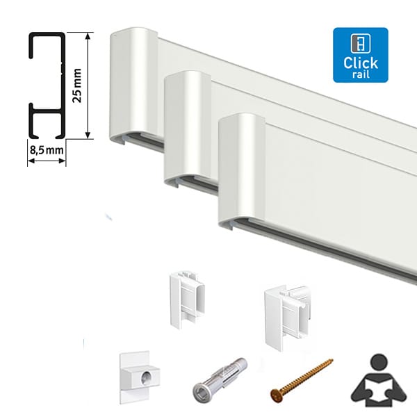 ARTITEQ Click Rail - Hanging Systems